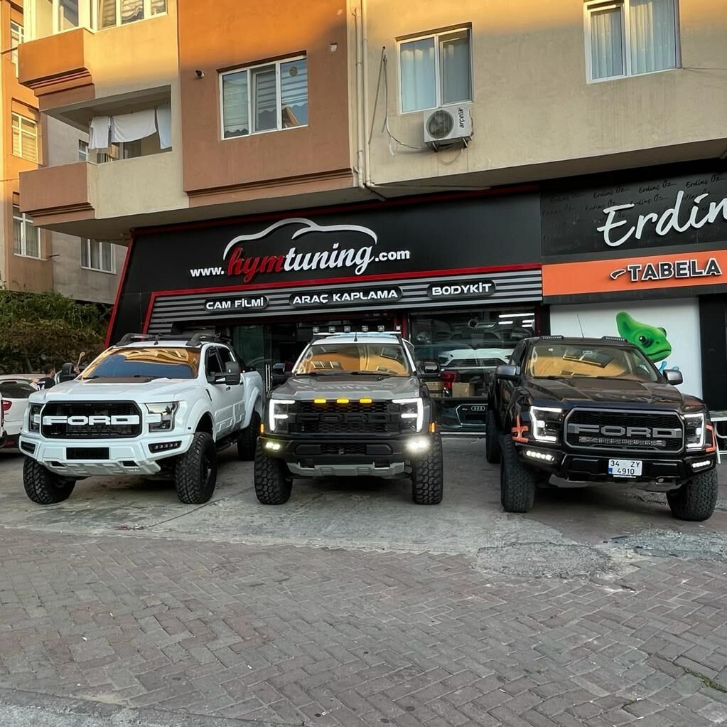 HYMTUNİNG - Ranger F150 GEN3 Raptor Body Kit komple dönüşüm